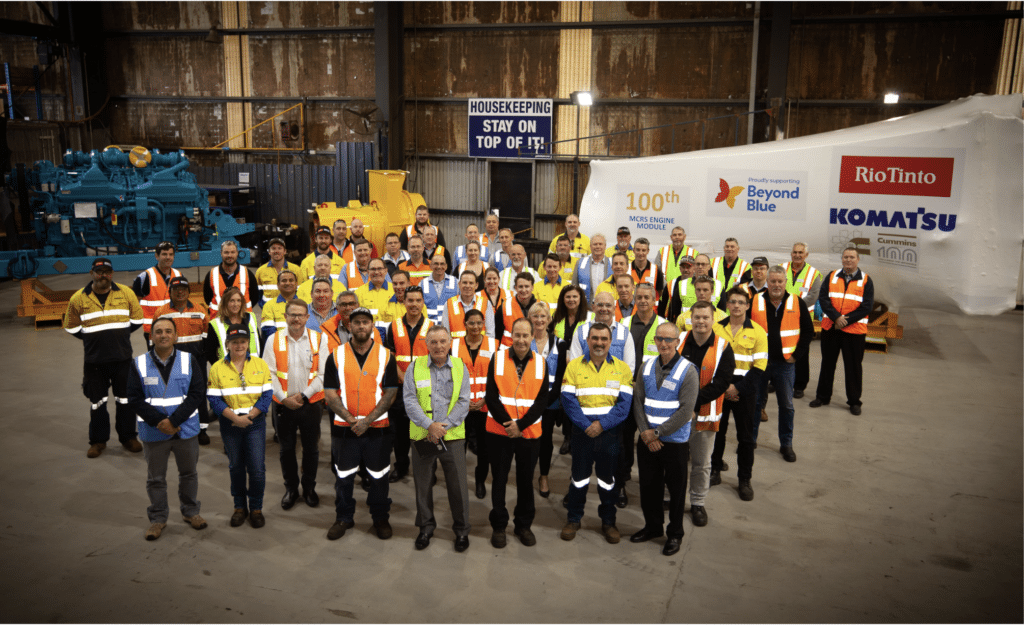 Komatsu, Cummins reach milestone with 100th engine delivery to Rio ...