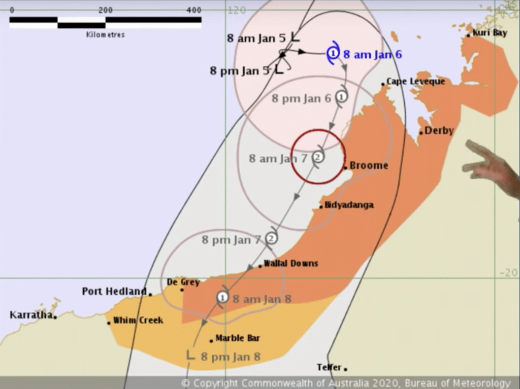 Tropical Cyclone Blake advances towards Western Australia - Australian ...