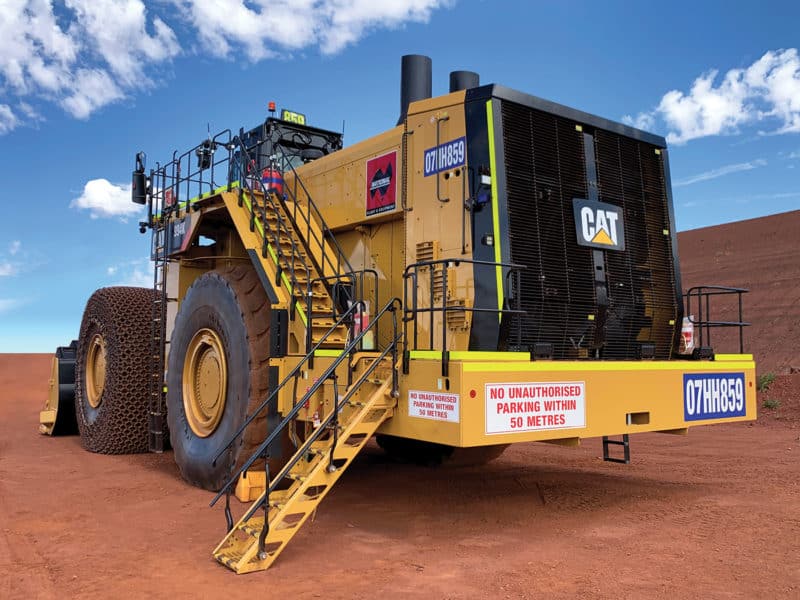 National Plant sends Cat 994K to work at Rio Tinto's Marandoo mine ...