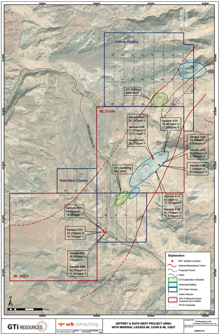 GTR expands uranium exploration interests in Utah - Australian Mining
