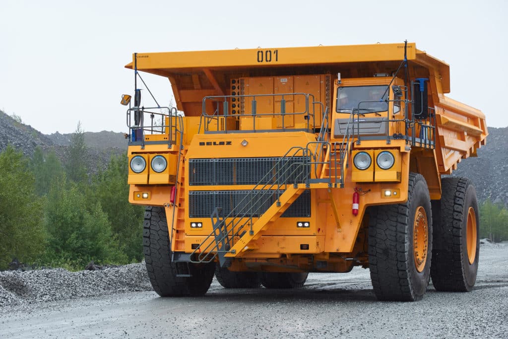 BELAZ dump trucks equipped with ISO and Australian standards ...