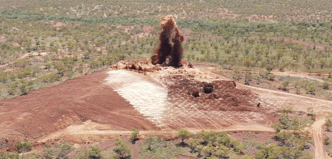 Austral in 'full swing' with first blast at Anthill - Australian Mining