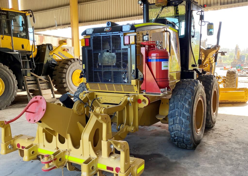 Rapid fire suppression solution for mining graders - Australian Mining