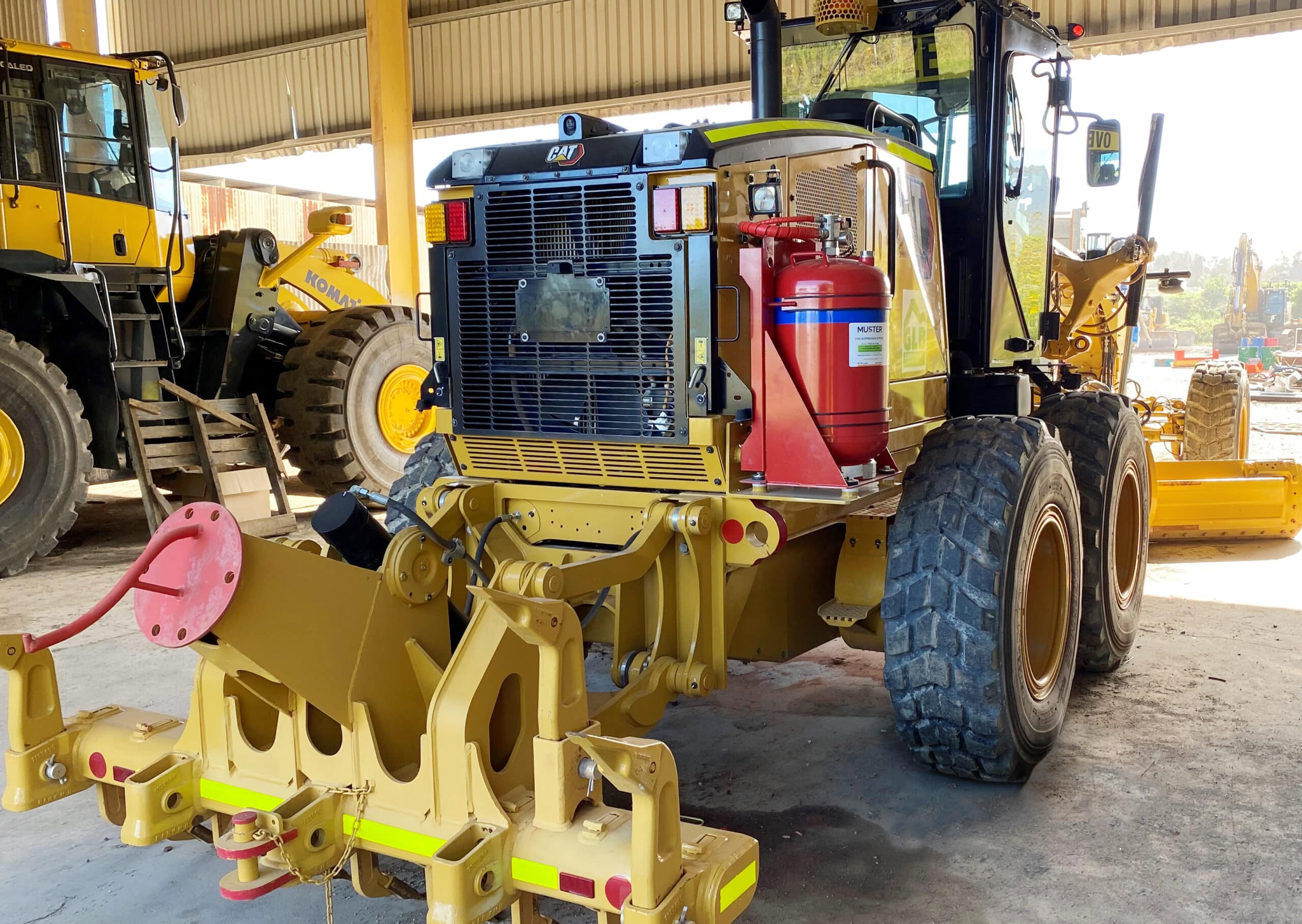 Rapid fire suppression solution for mining graders - Australian Mining