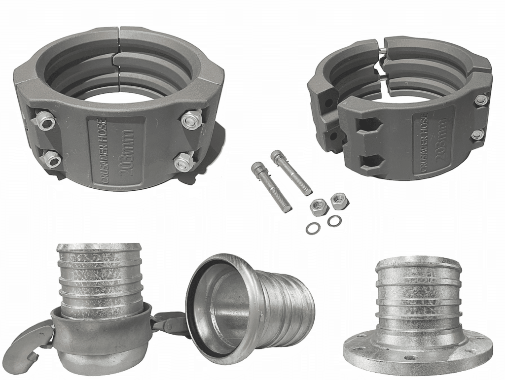 Boa Clamps for layflat pipeline couplings - Australian Mining