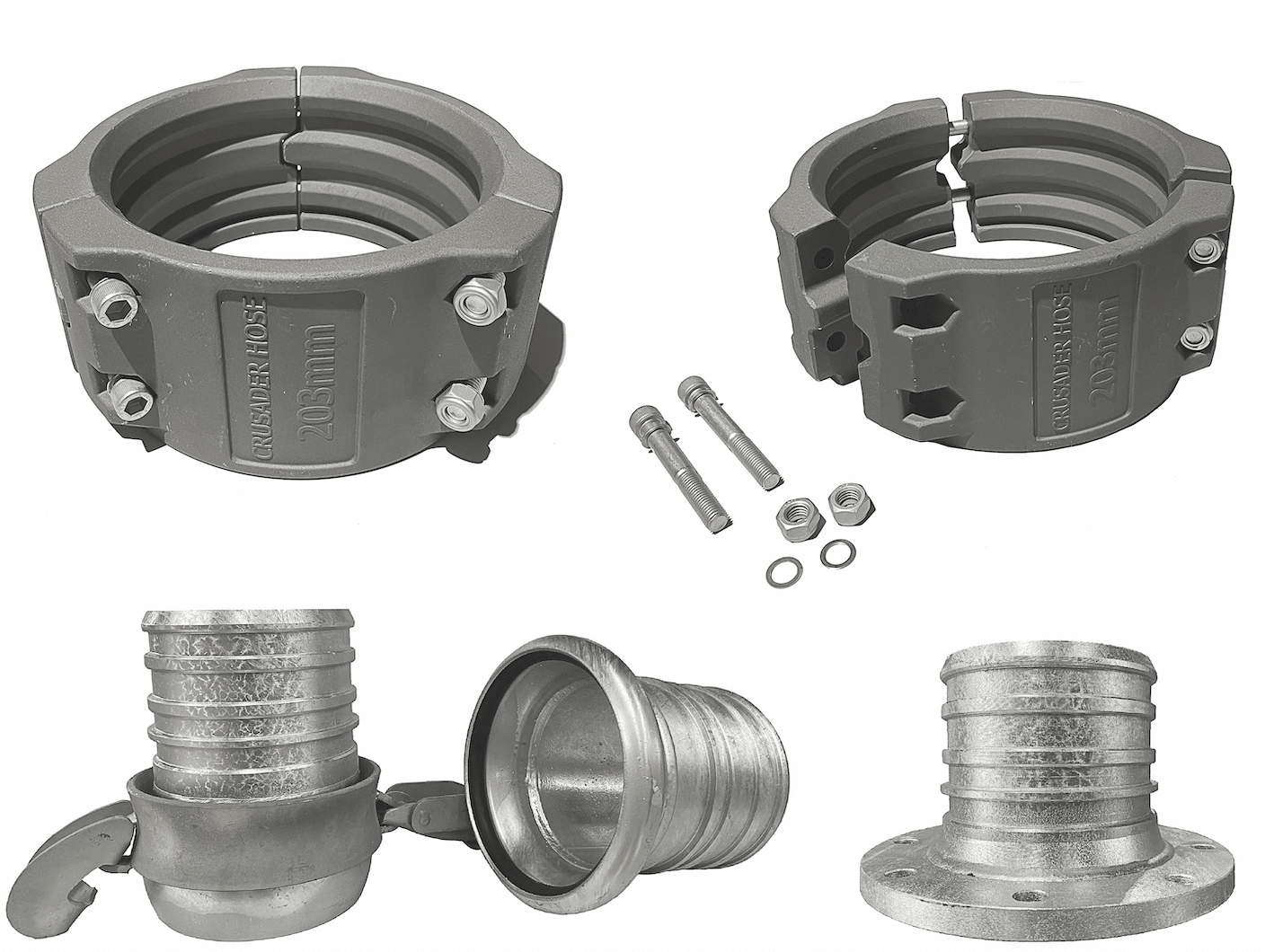 Boa Clamps for layflat pipeline couplings - Australian Mining