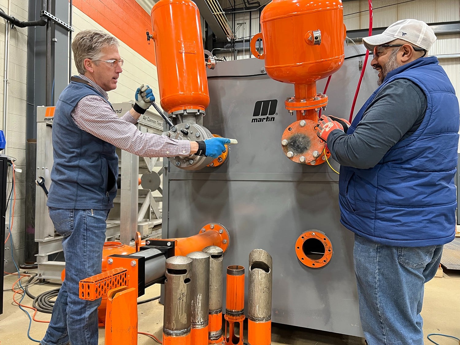 Martin Engineering celebrates 50 years of air cannon technology ...