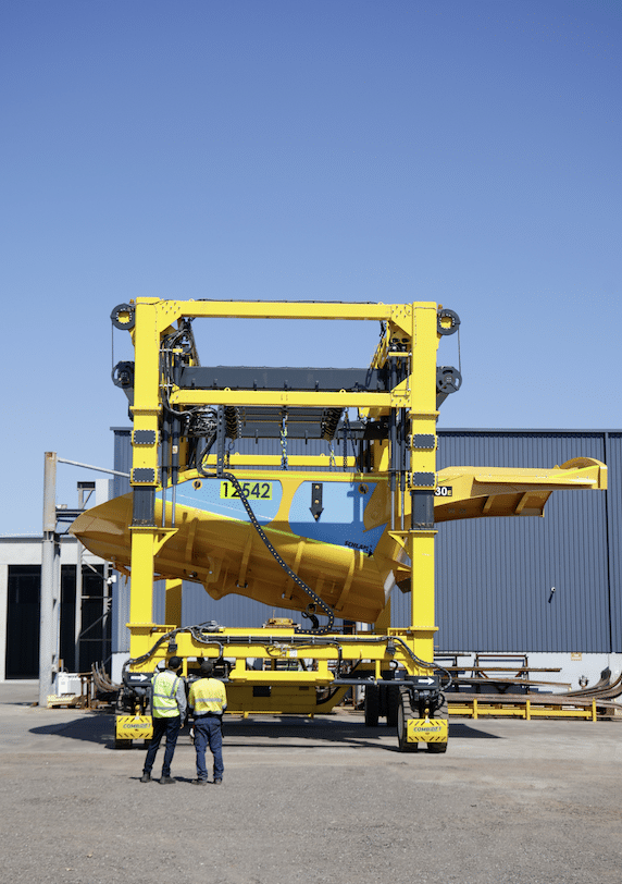 Combilift Straddle Carriers give Schlam’s Hercules dump bodies a ...