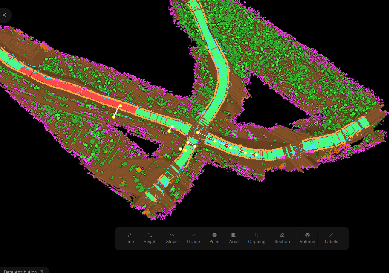 Outlining mining haul road design and operations with Spacesium ...