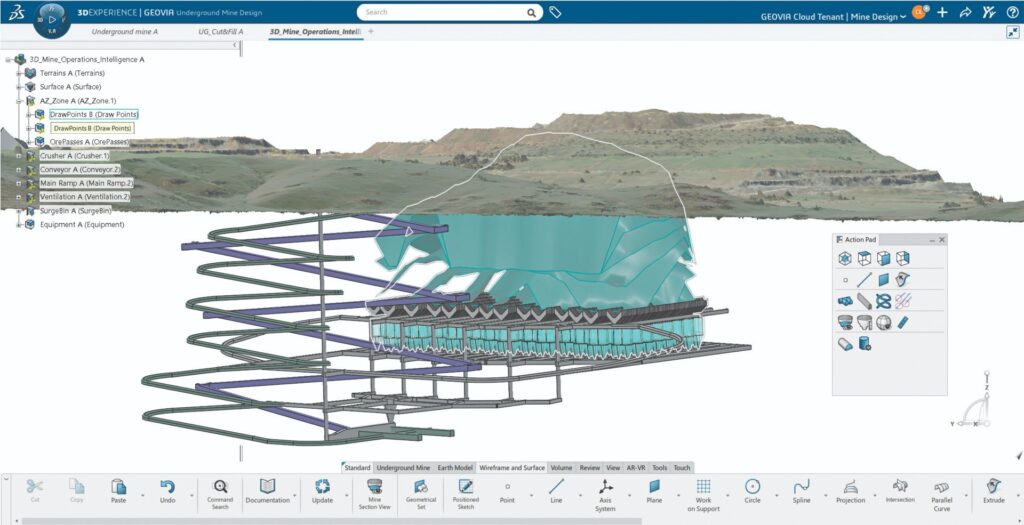 Dassault Systèmes is revolutionising underground mine design ...